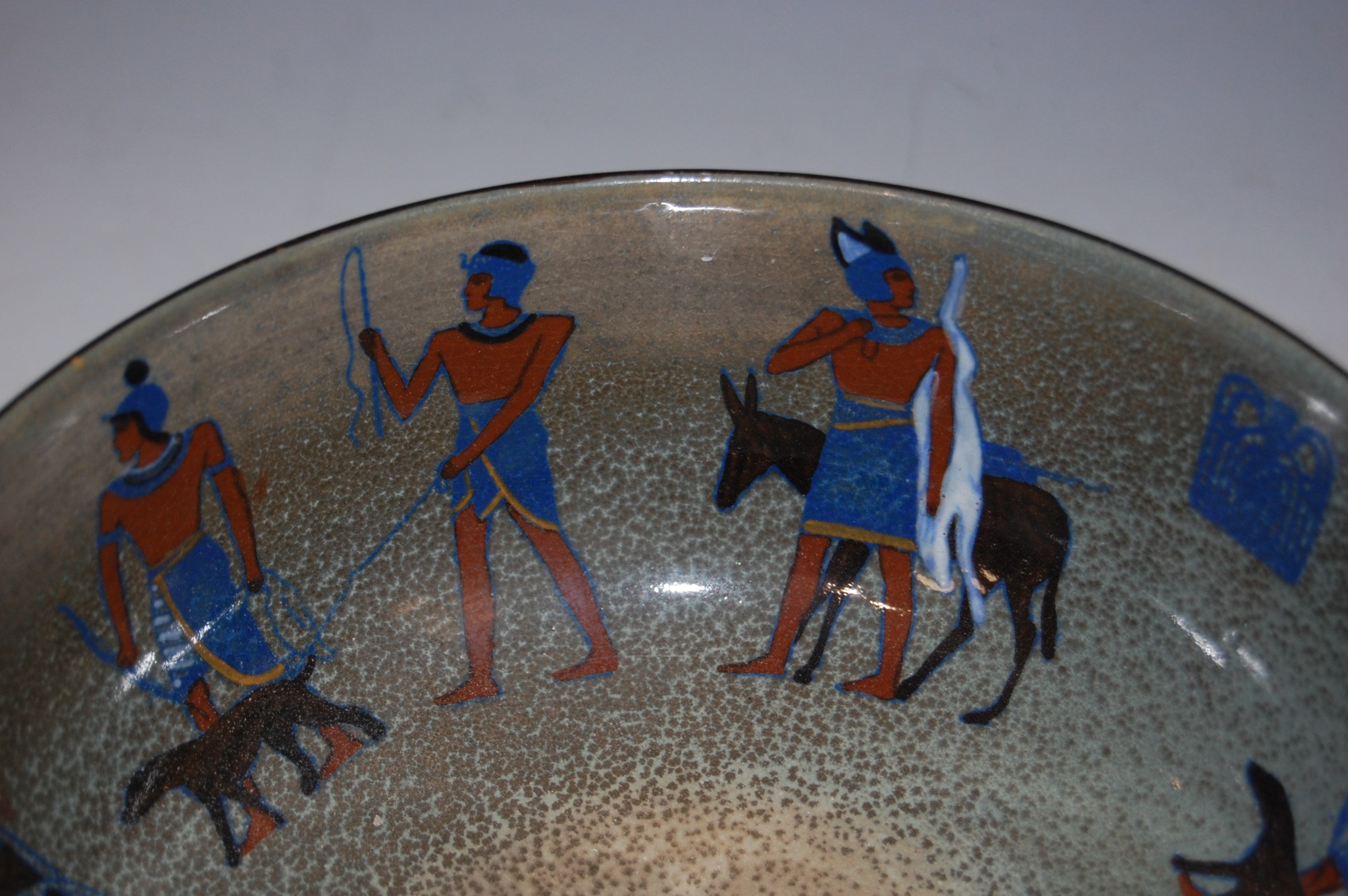Lot 211 - A Royal Doulton Titanian ware bowl