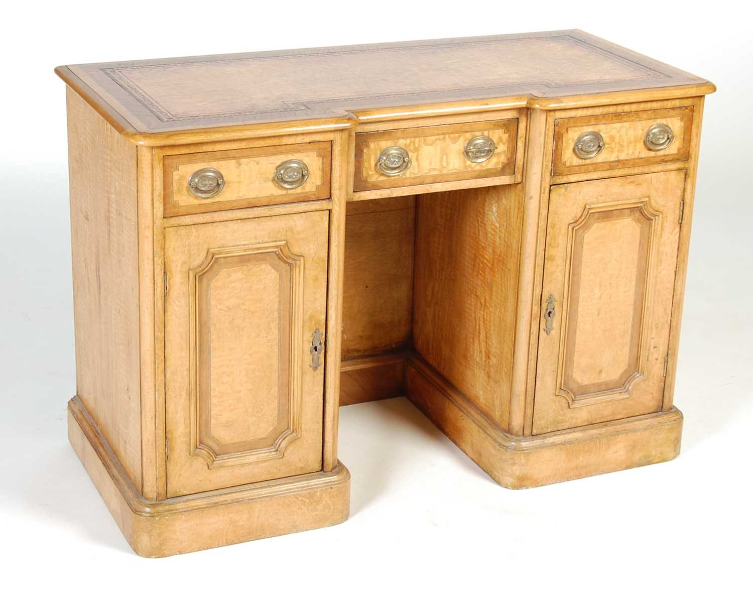 Lot 84 - A 19th century walnut and pollard oak