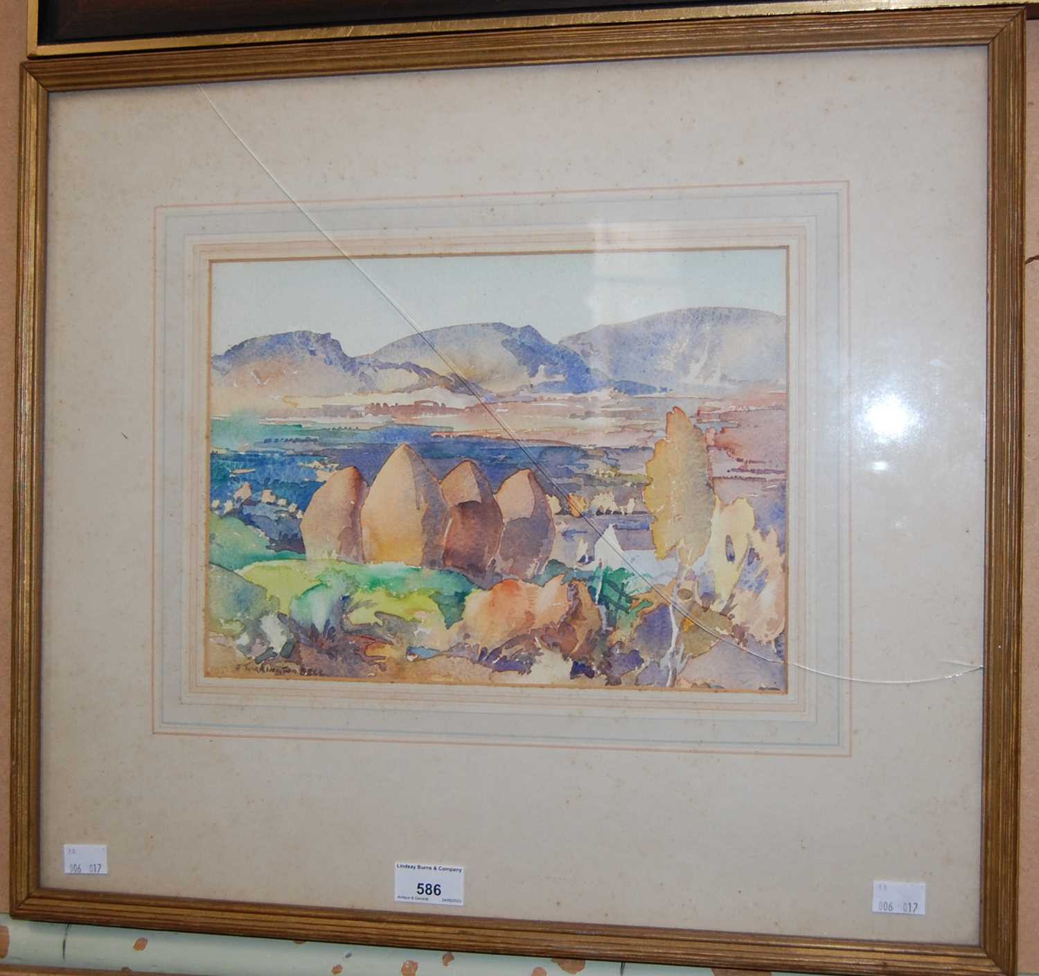 Lot 586 - James Torrington Bell (1898-1970), Valley of