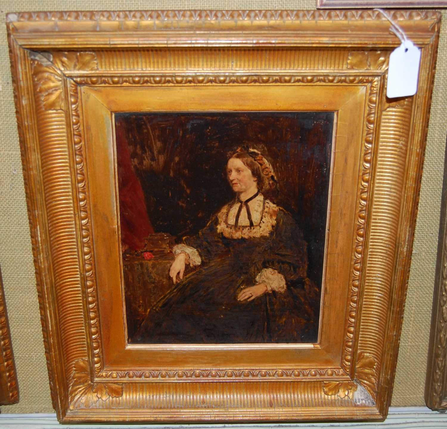 Lot 583 - 19th century British School, Portrait of a