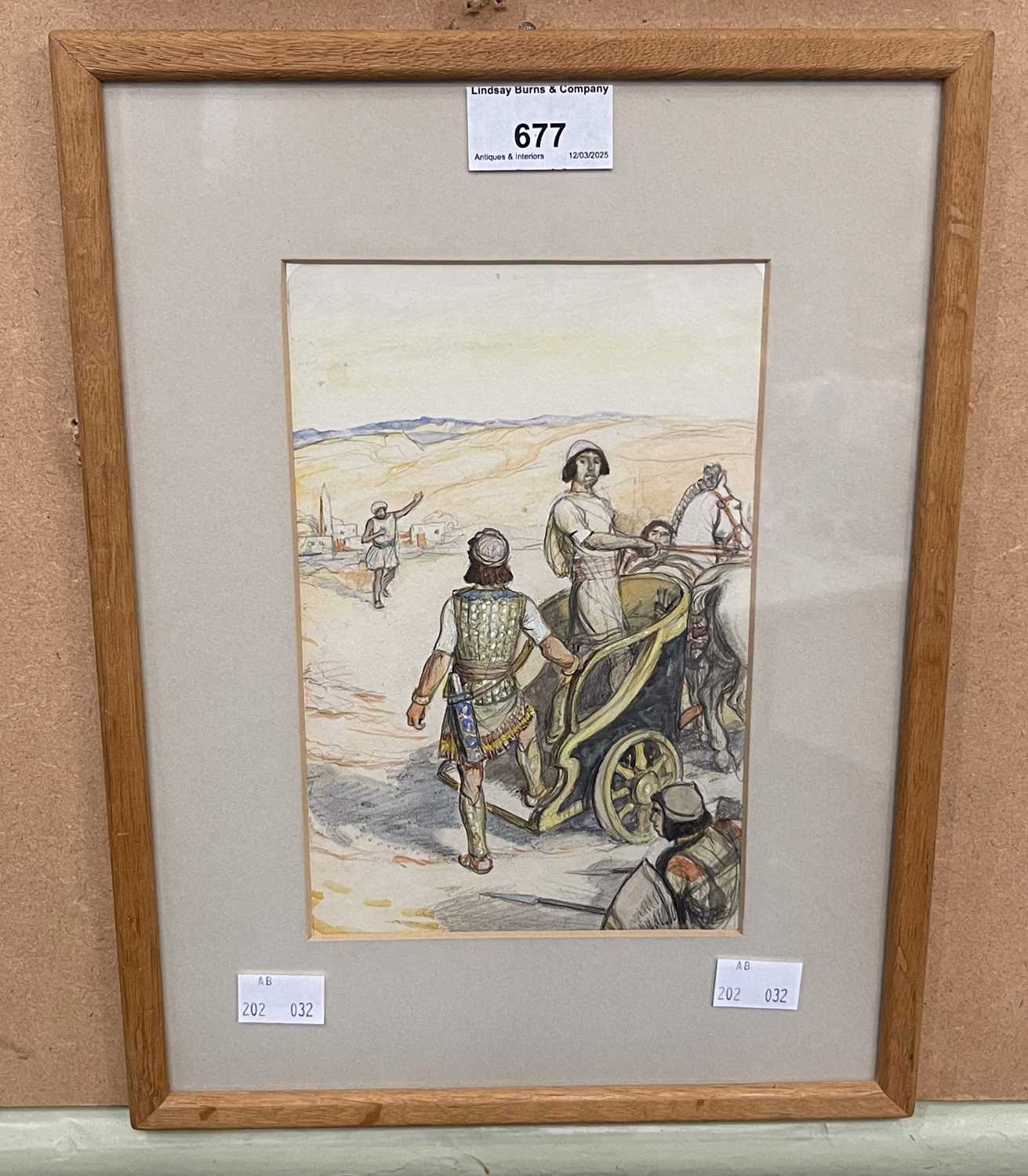 Lot 677 - Ernest Howard Shepard (1879-1976) Roman