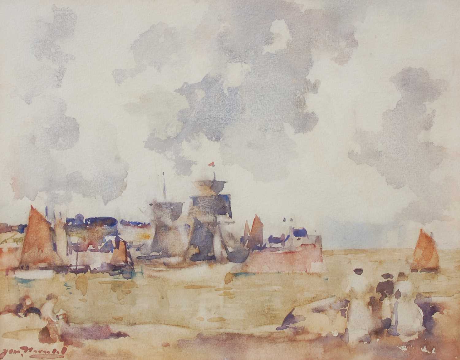 Lot 394 - James Watterson Herald (1859-1914) Coastal