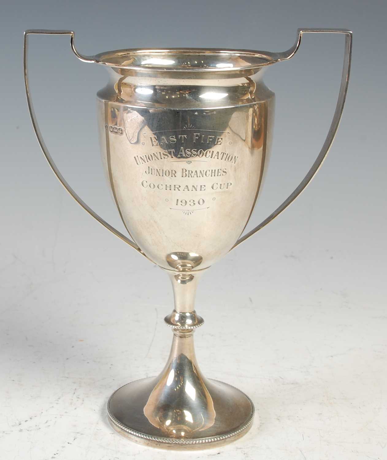 Lot 487 - An early 20th century Sheffield silver twin