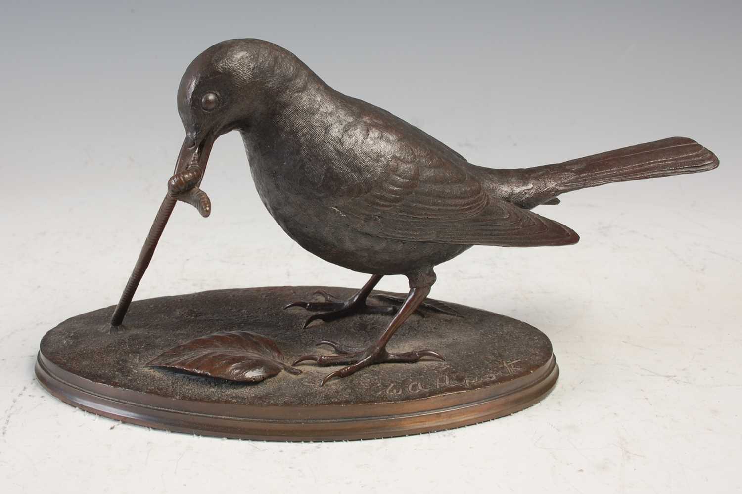 Lot 265 - William A. Hepworth, a bronze figure of