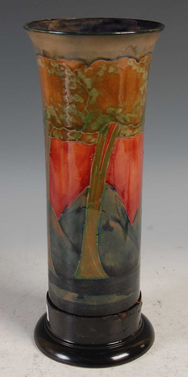 Lot 320 - Eventide, a Moorcroft pottery vase, with