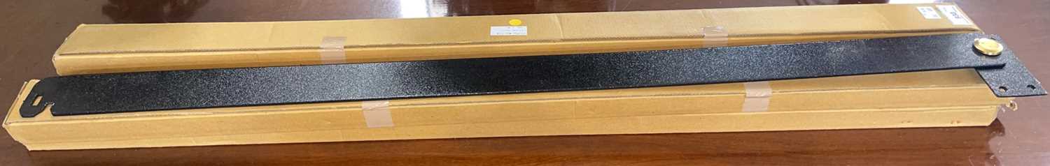 Lot 930 - Four boxed window shutter bars,