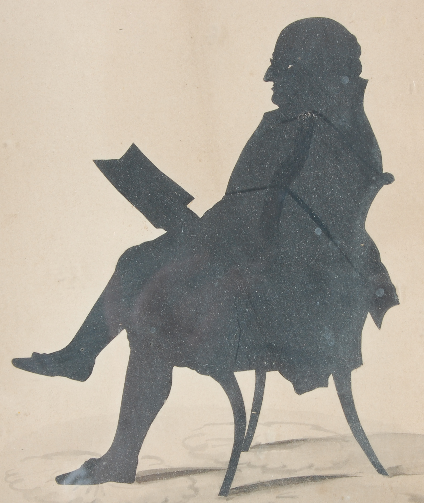 Lot 154 - A late 18th/ early 19th century silhouette