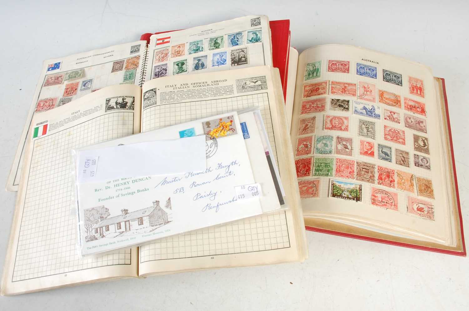Lot 345 - Stamp Interest - a collection of albums to