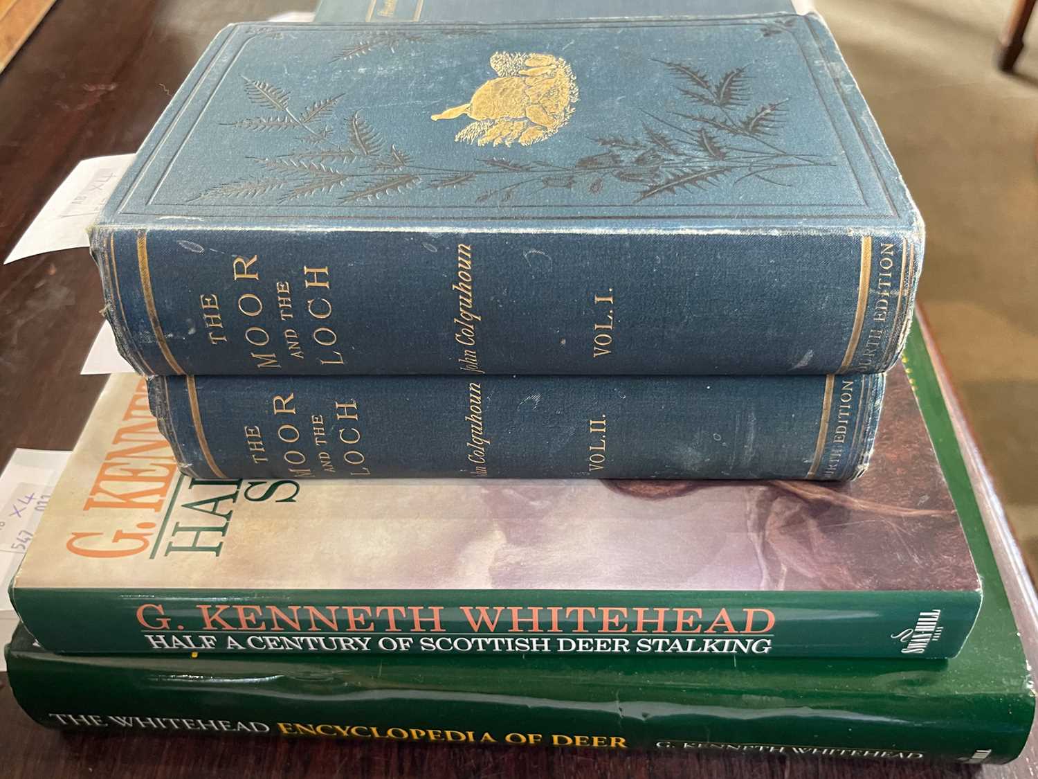 Lot 374 - A group of four books to include The Moor