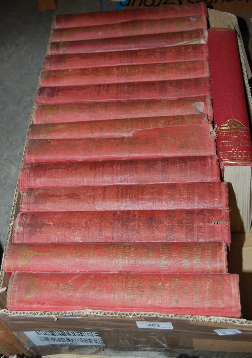 Lot 462 - Box - Fourteen volumes of Hutchisons