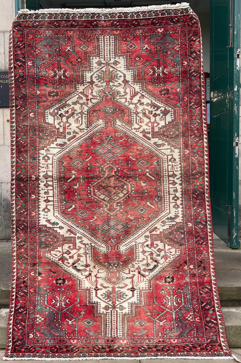 Lot 744 - A Persian Shahsavan rug, 20th century, the