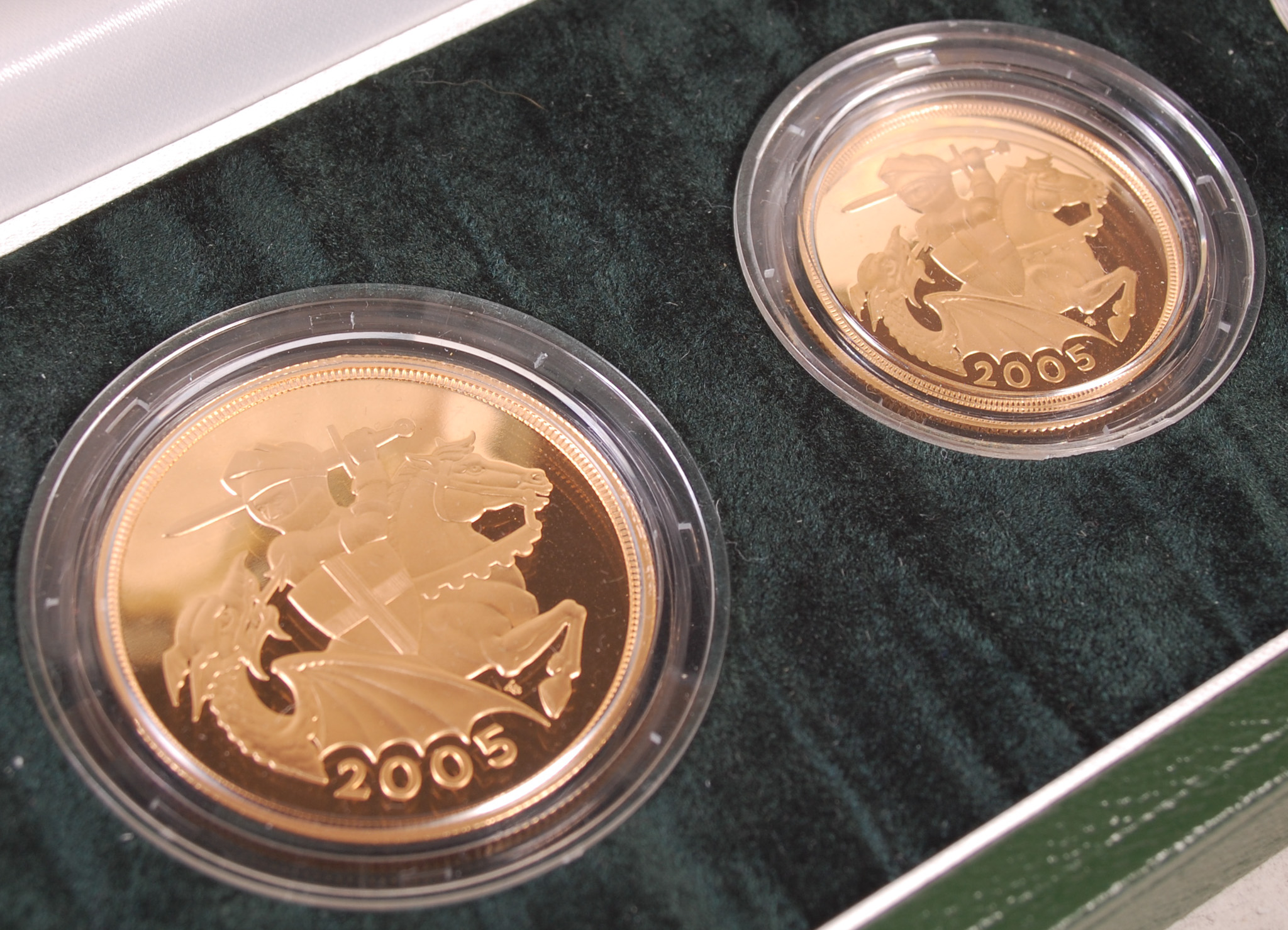 Lot 3 - Royal Mint, 2005 gold proof four coin