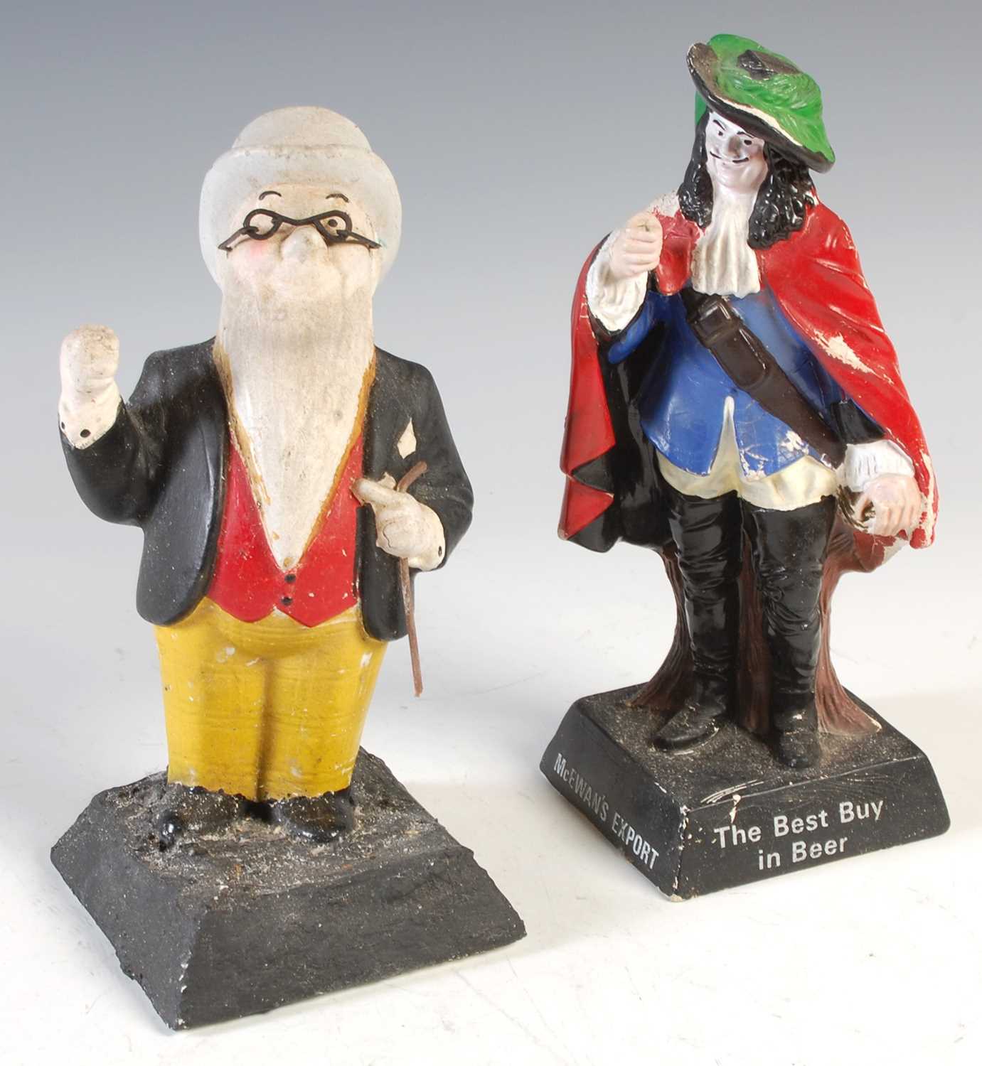 Lot 408 - Two pub novelty figurines, to include