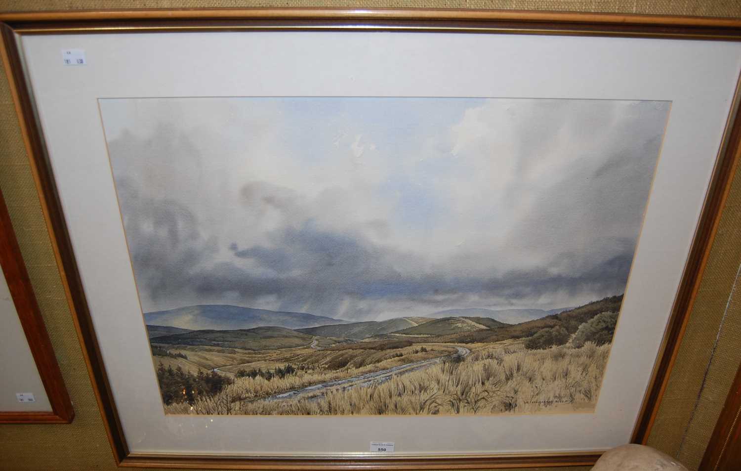 Lot 550 - J. Ingham Riley (20th century) Eskdalemuir