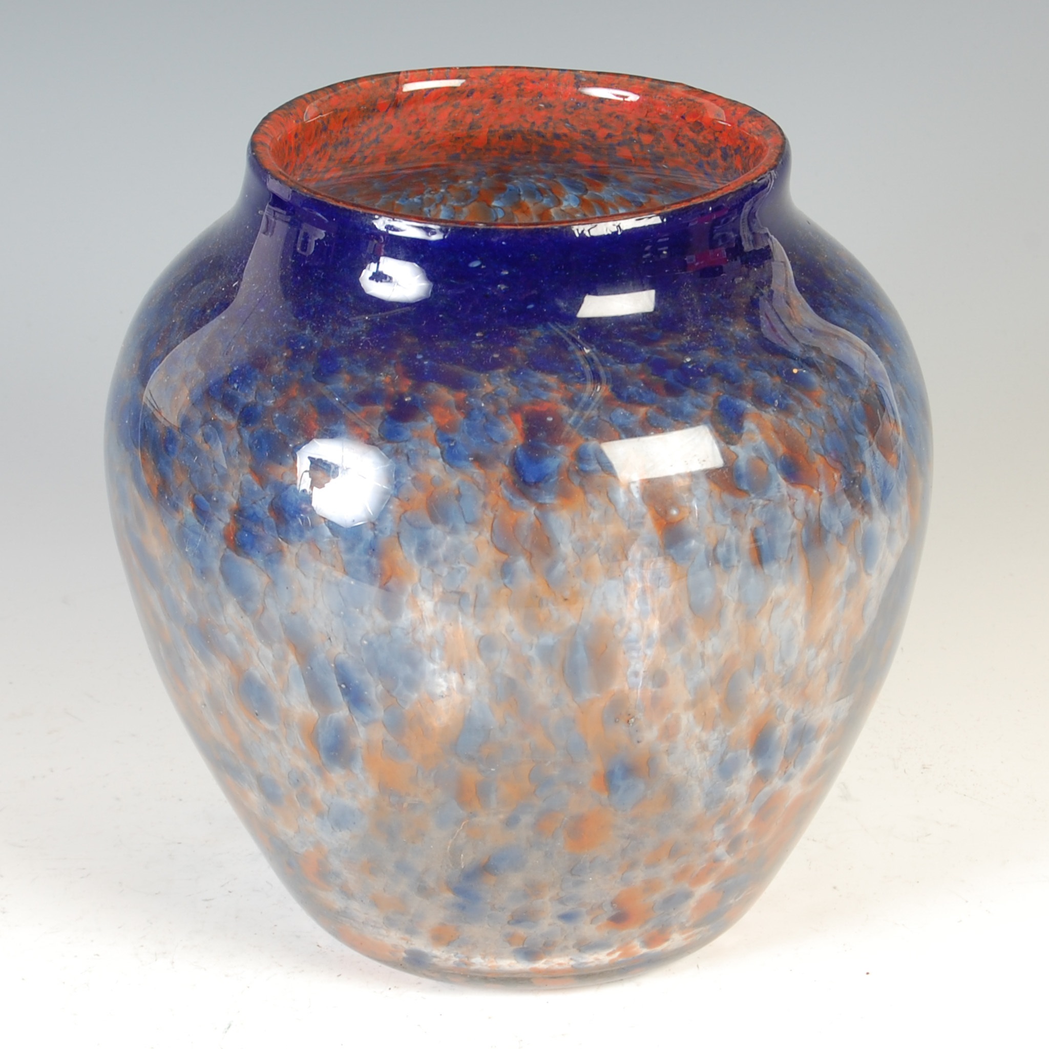 Lot 545 - A rare Monart Vase, shape A,