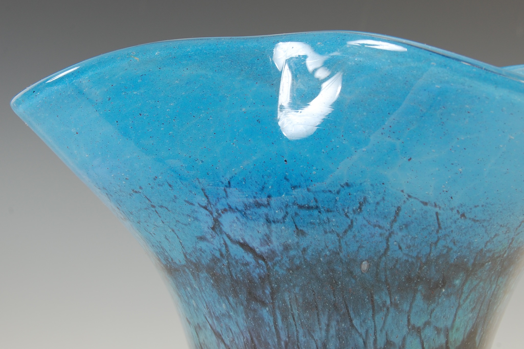 Lot 546 - A Monart vase, shape HB,