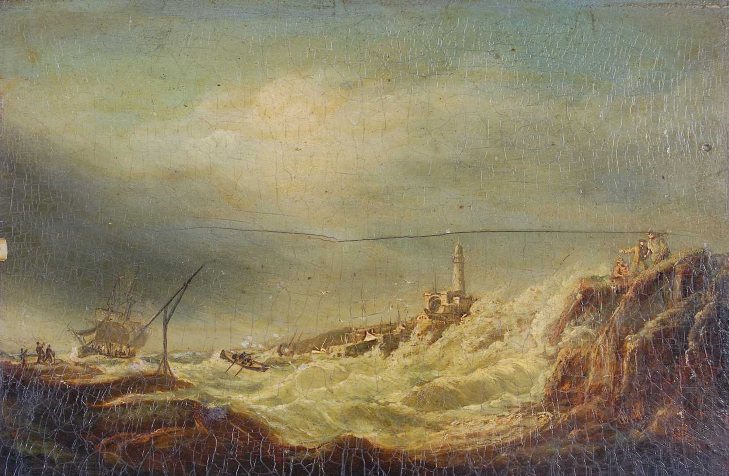 Lot 81 - Attributed to Edwin Hayes RHA RI ROI