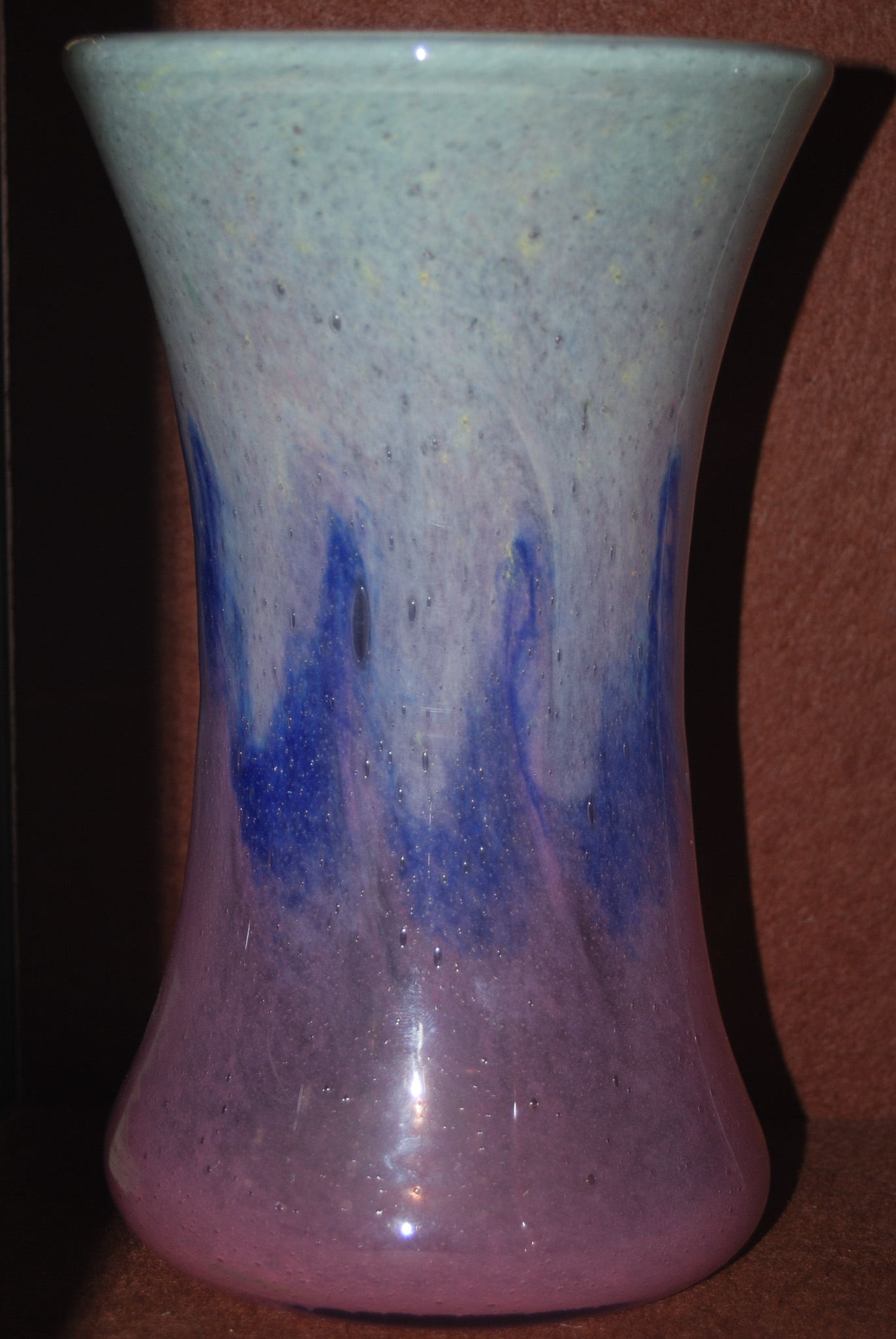 Lot 8 - A group of five assorted Vasart glass vases,