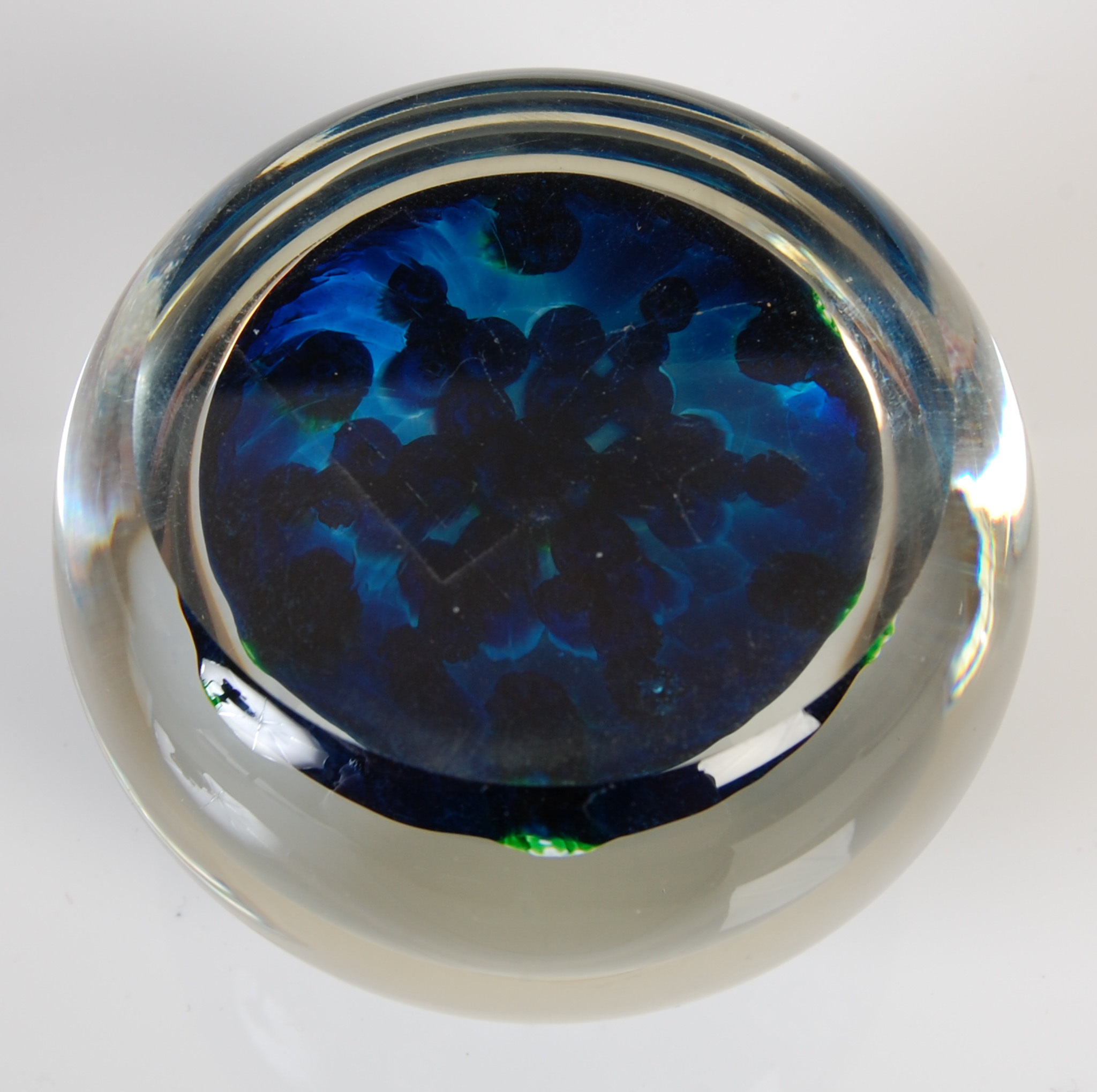 Lot 27 - Two Paul Ysart paperweights, comprising a