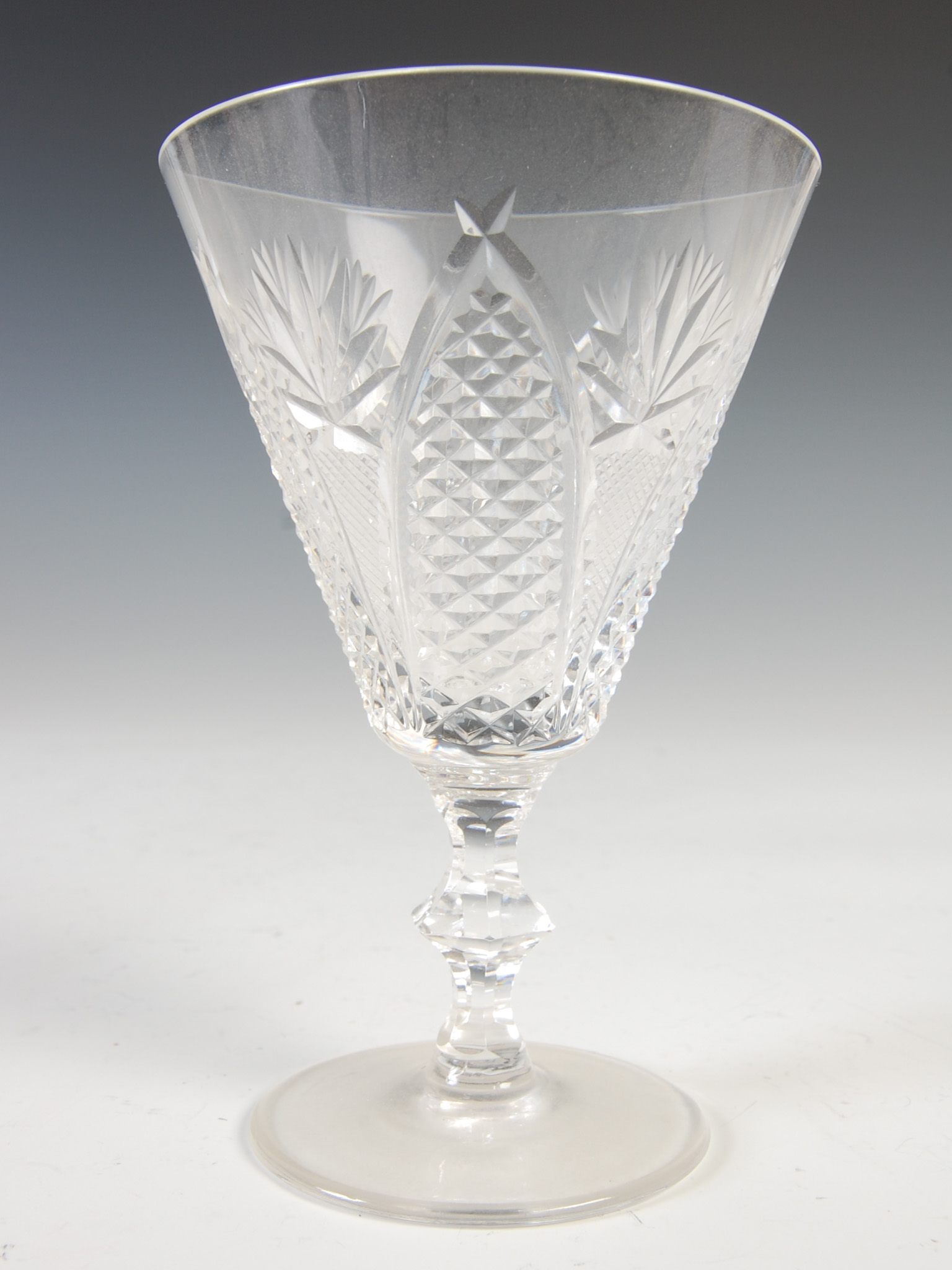 Lot 476 - A set of twelve boxed Edinburgh Crystal