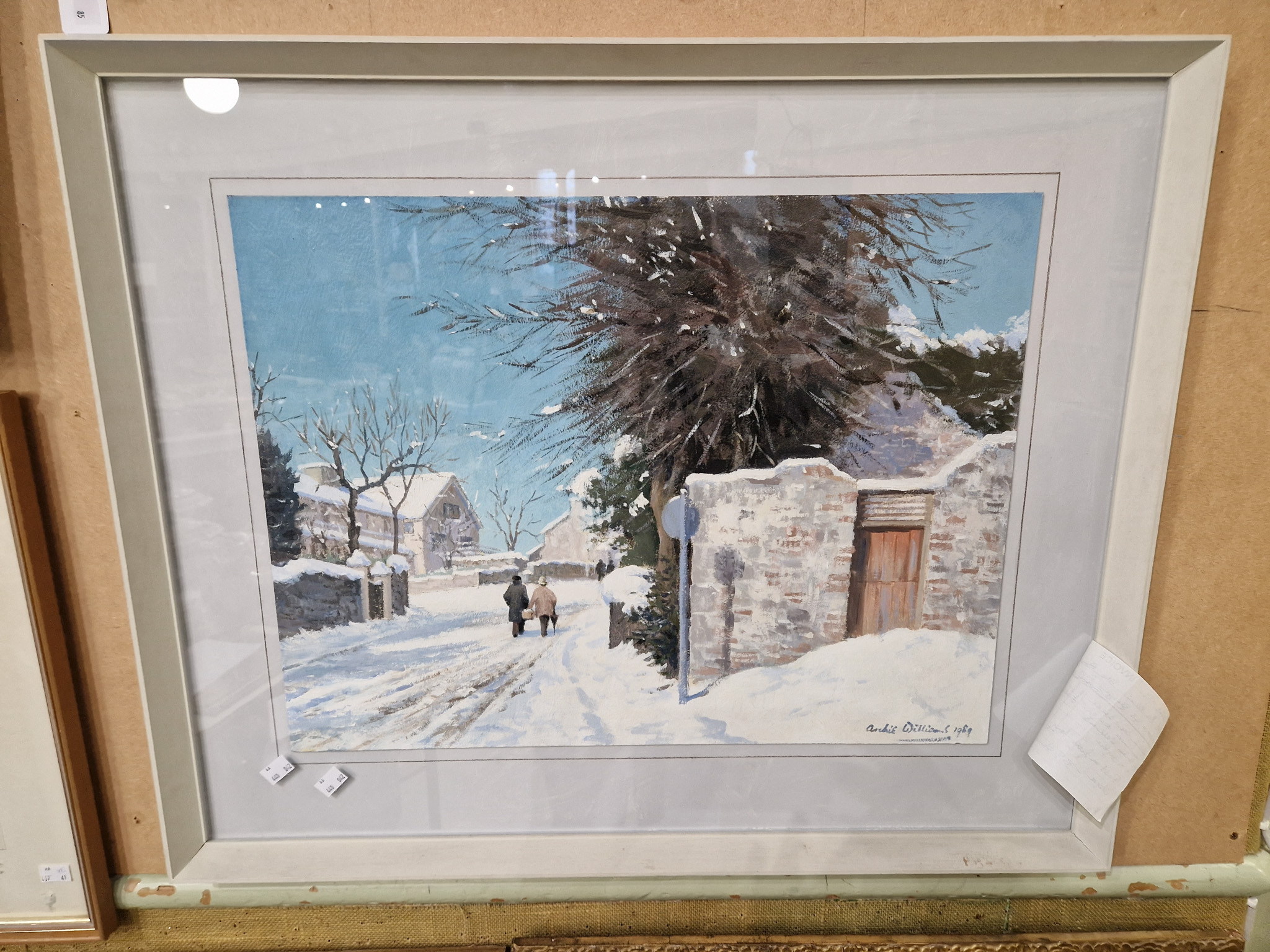 Lot 510 - Archie Williams (Contemporary) Snow scene