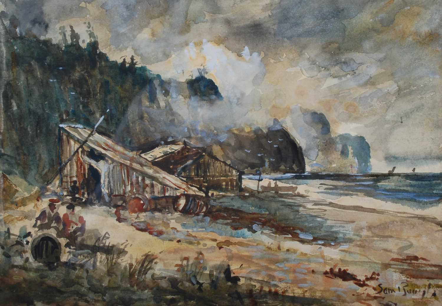 Lot 337 - Attributed to Sam Bough RSA RSW (1822-1878)