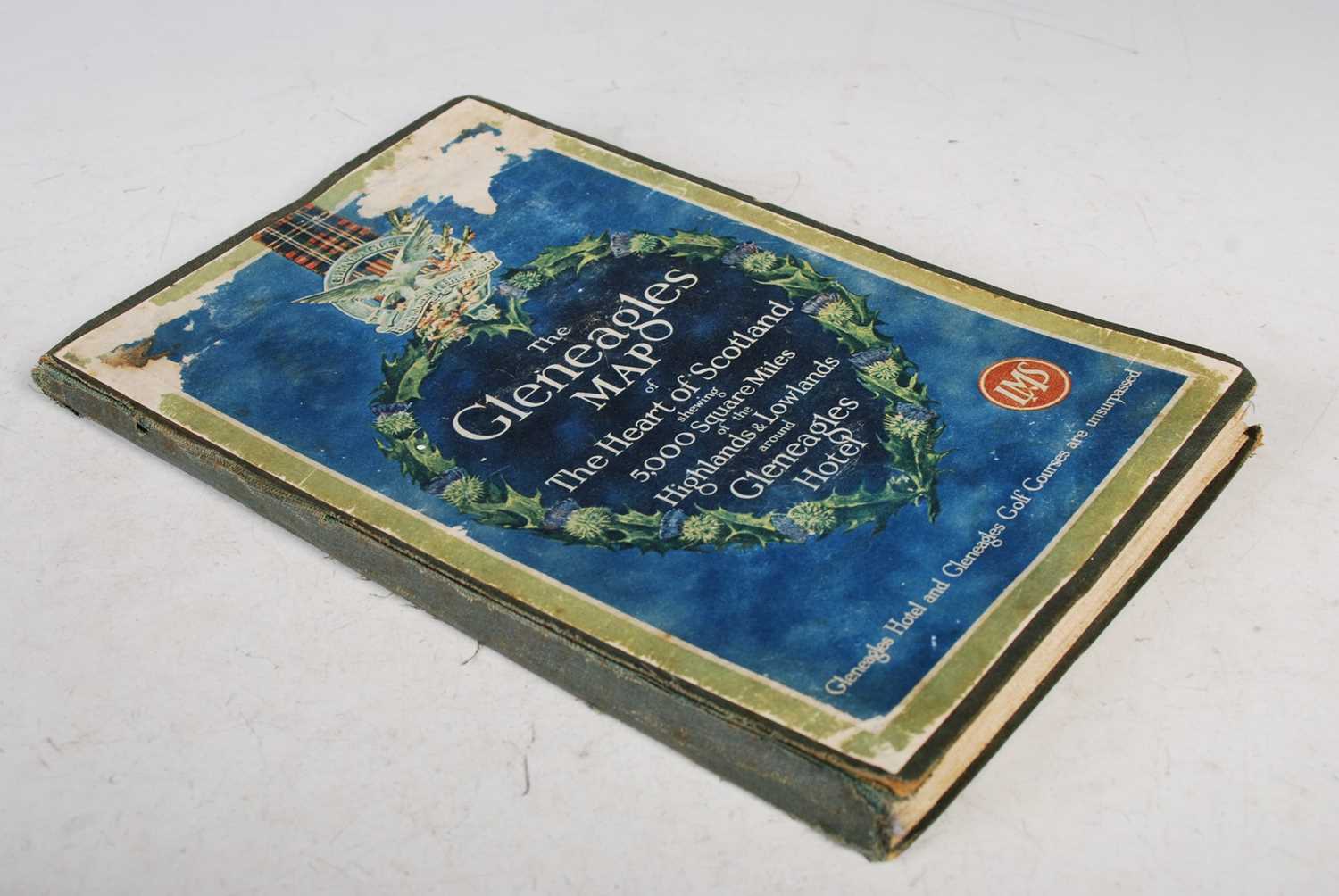 Lot 192 - An early 20th century fold out map "The
